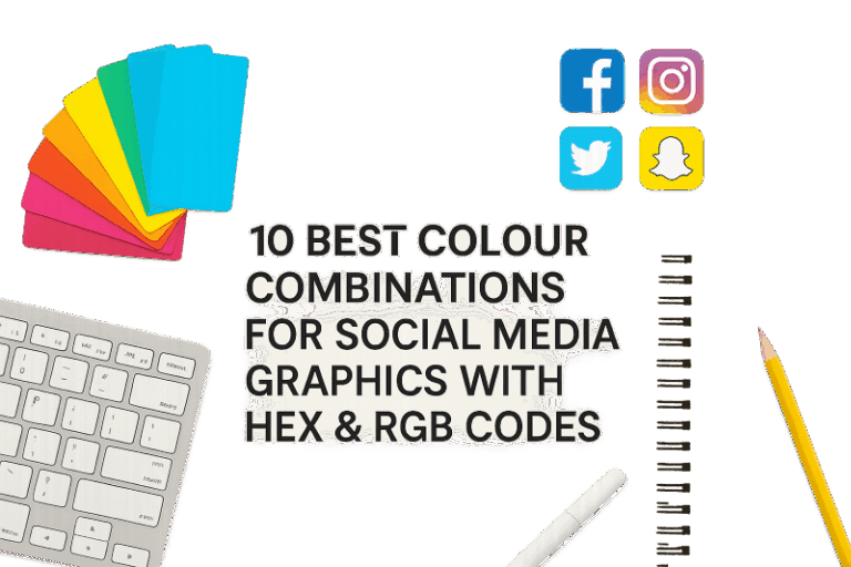 Top 10 best Colour Combinations for Social Media Graphics
